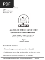 Divinity Paper 4 - Notes To Revise | PDF