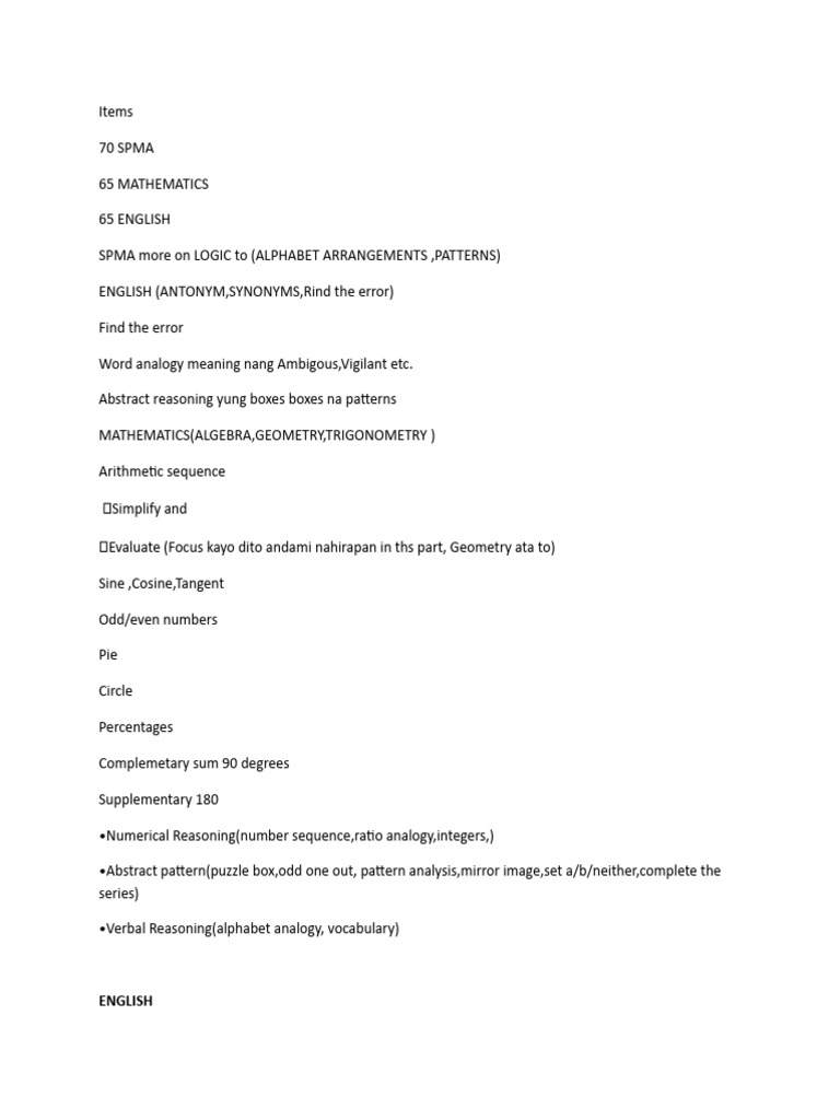 Pmaee Coverage 2024 | PDF