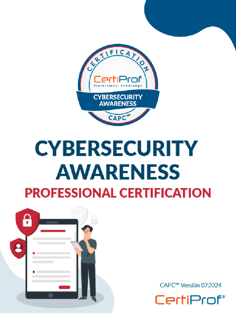 Material Cybersecurity Awareness Professional Certification CAPC | PDF | Seguridad | La ...