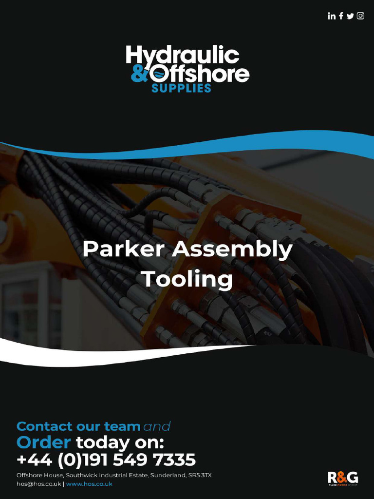 Parker Assembly Tooling | PDF | Pipe (Fluid Conveyance) | Machines