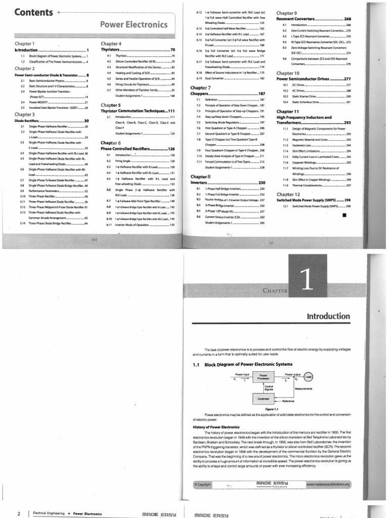 Made Easy Power Electronics | PDF