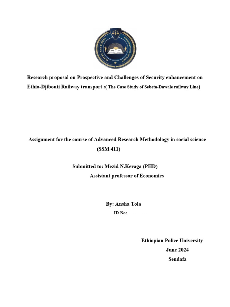 Research Proposal Assignment | PDF | Securities | Sampling (Statistics)