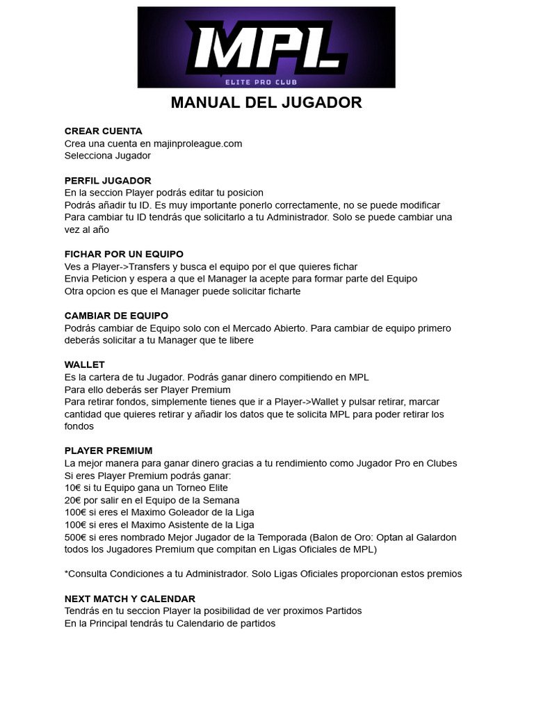 MPL Manual Jugaddor | PDF