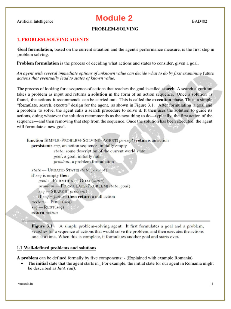 @vtucode - in BAD402 Module 2 AI&ML 2022 Scheme | PDF | Theoretical Computer Science | Applied ...