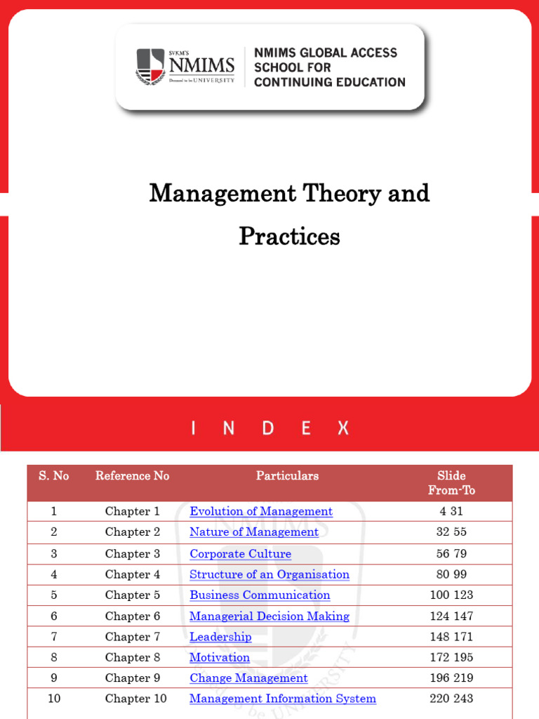 Management Theory Practice Ww45nXj6Re | PDF | Lean Manufacturing ...