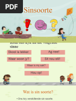 Soorte Werkwoorde | PDF