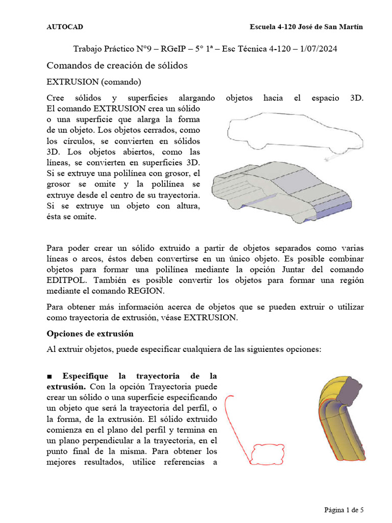 TP N°9 | PDF | Extrusión