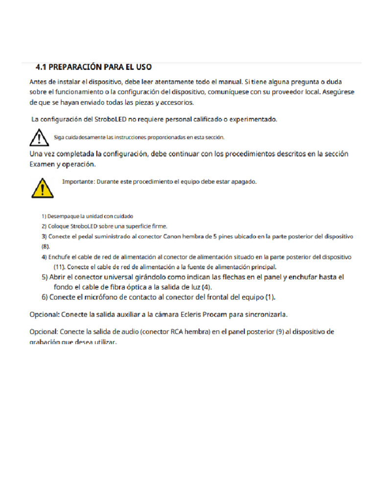 Guia Estroboscopio | PDF