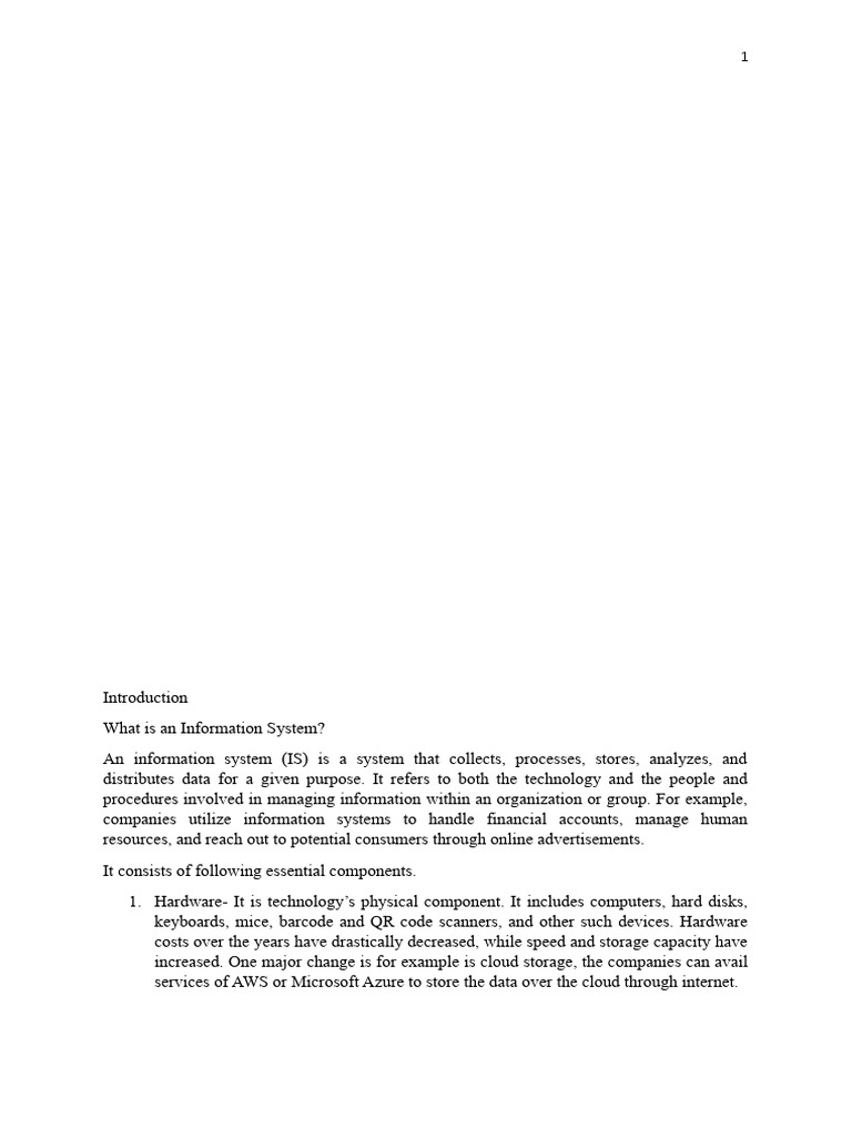 Information System Assignment Rectified | PDF | Software | Operating System Information System Assignment Rectified | PDF | Software | Operating System