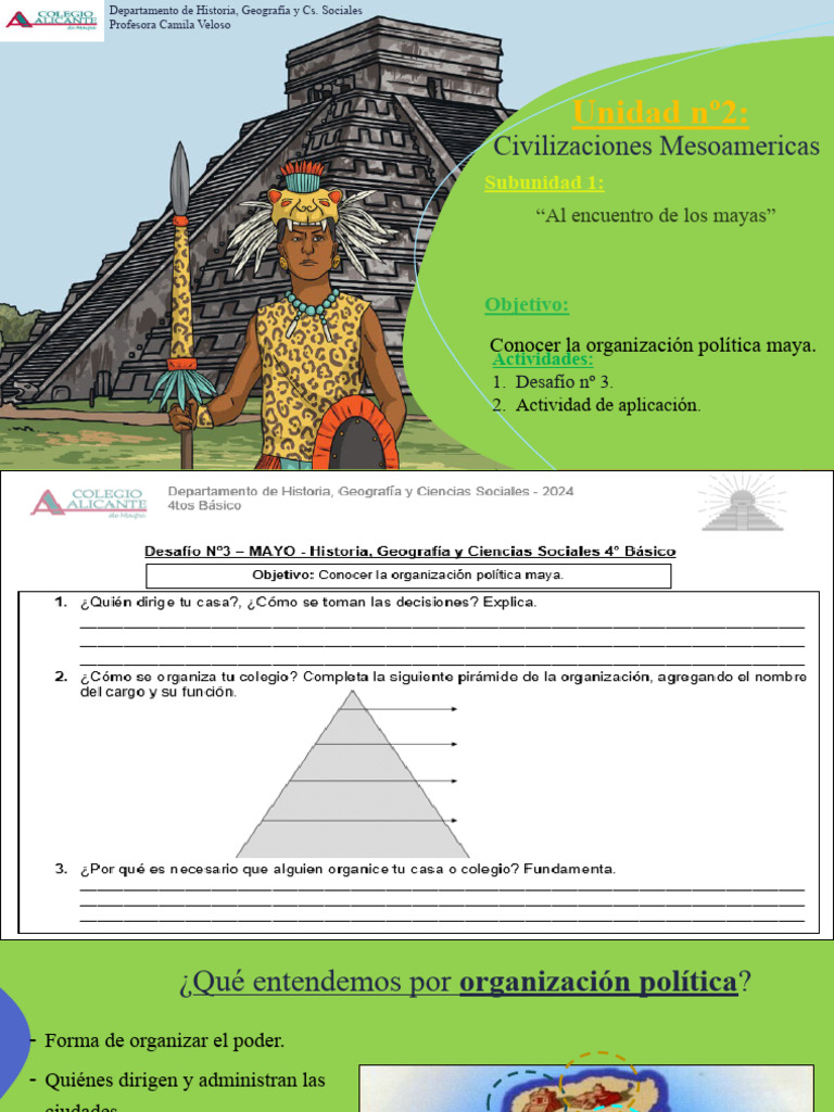 Organización Política Maya | PDF | Civilización maya