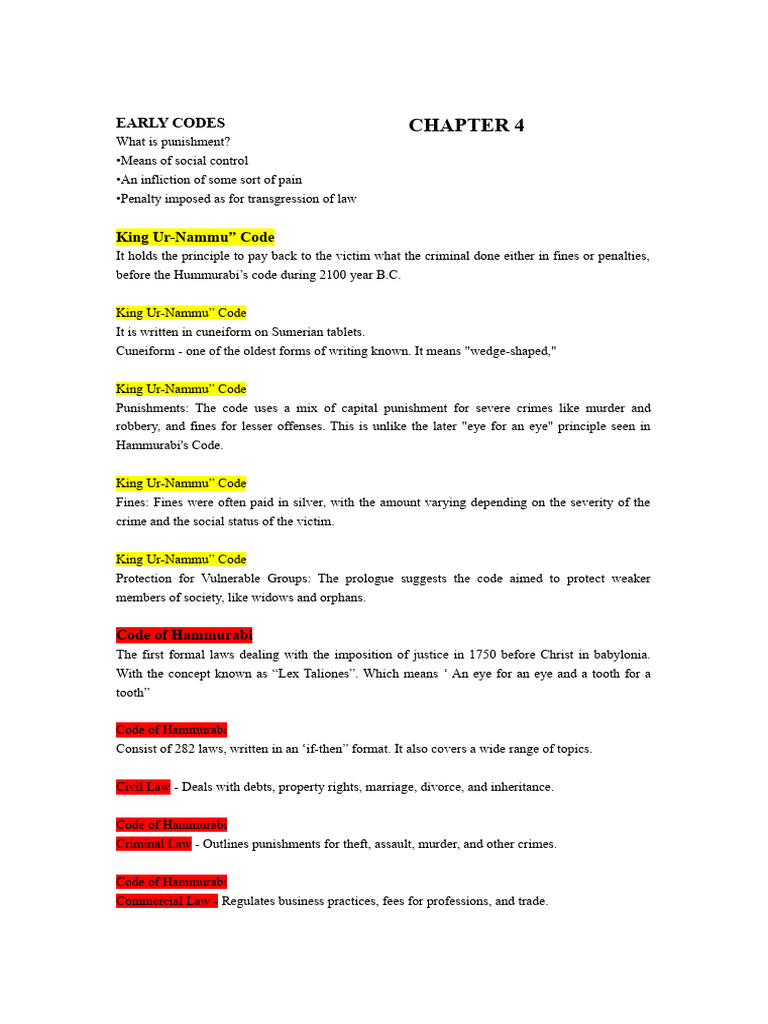 EARLY-CODES | PDF | Torah | Book Of Exodus