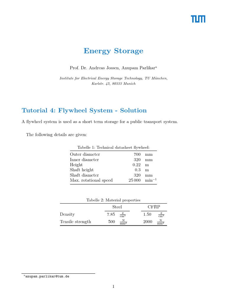 ES_Tut4_Sol | PDF | Electric Motor | Quantity