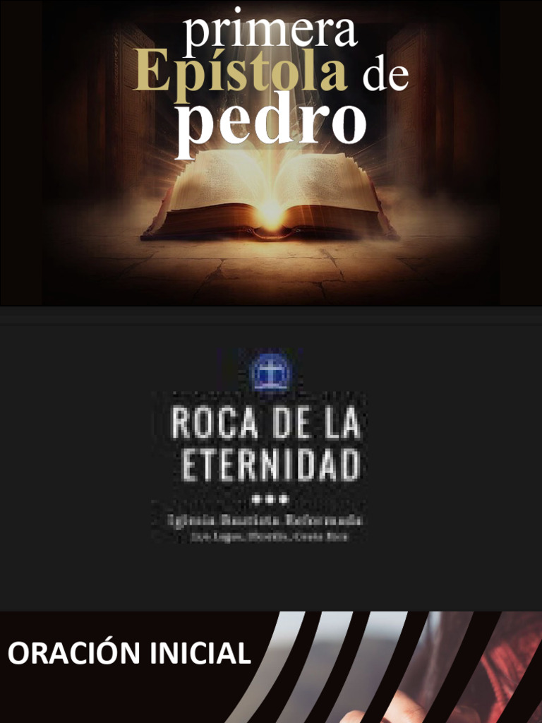 1 PEDRO | PDF | Cristo (título) | San Pedro