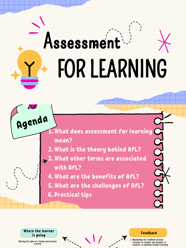 Assessment for learning | PDF | Educational Assessment | Learning
