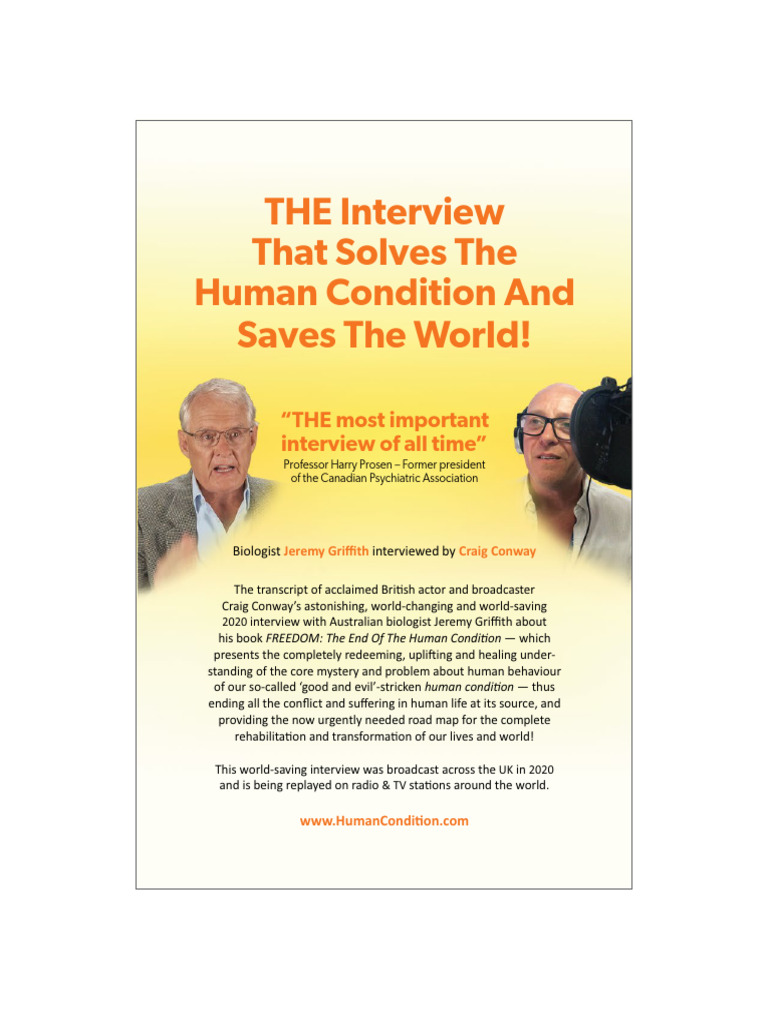 The Interview | PDF | Adam And Eve | Instinct