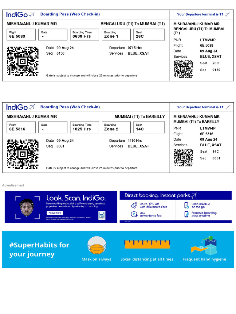 Boarding Pass | PDF