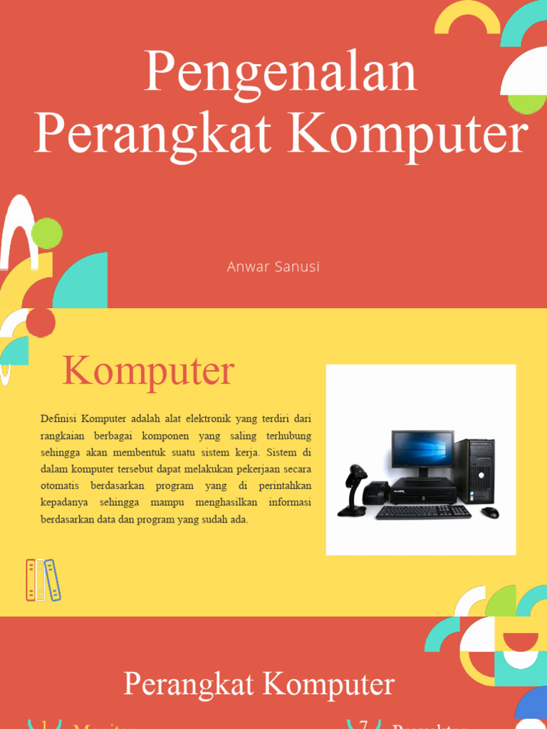 Pengenalan Komponen Komputer | PDF