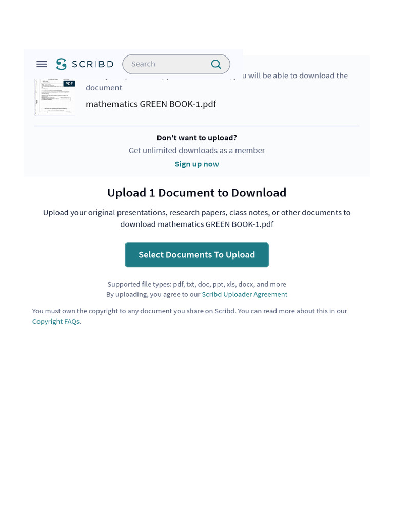 Upload A Document - Scribd | PDF | Scribd | Information Technology