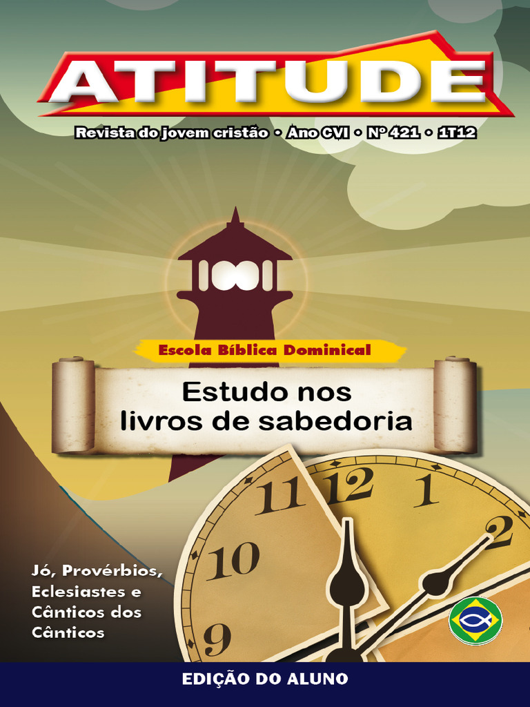 Proverbios e Jo Licoes ATITUDE ALUNO 1T12 | PDF | Livro dos Provérbios ...