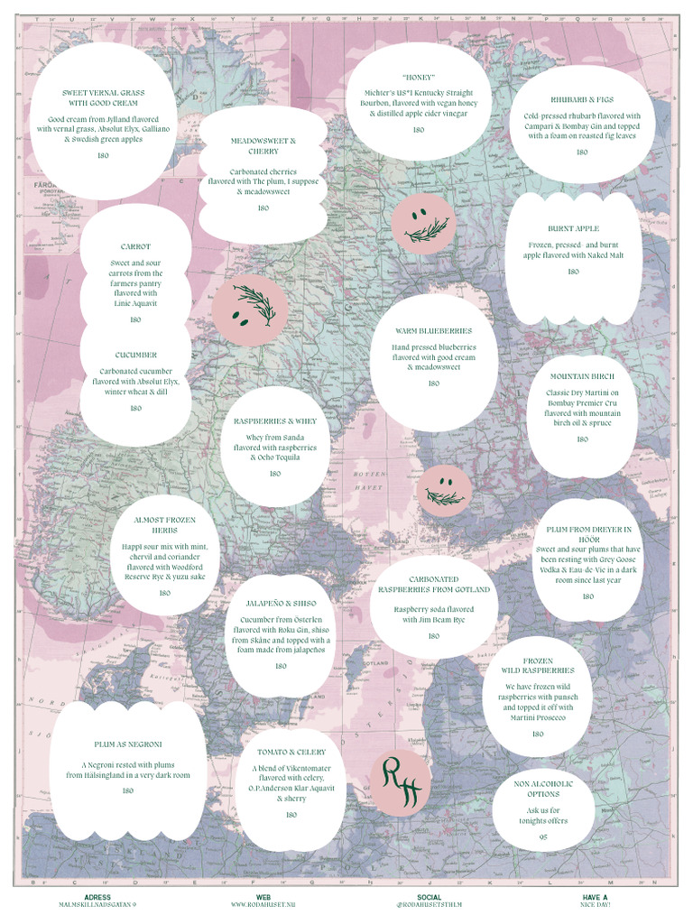 Cocktails SOMMAR A3 Dual 28maj2024-Engpdf | PDF | Foods | Alcoholic Drinks