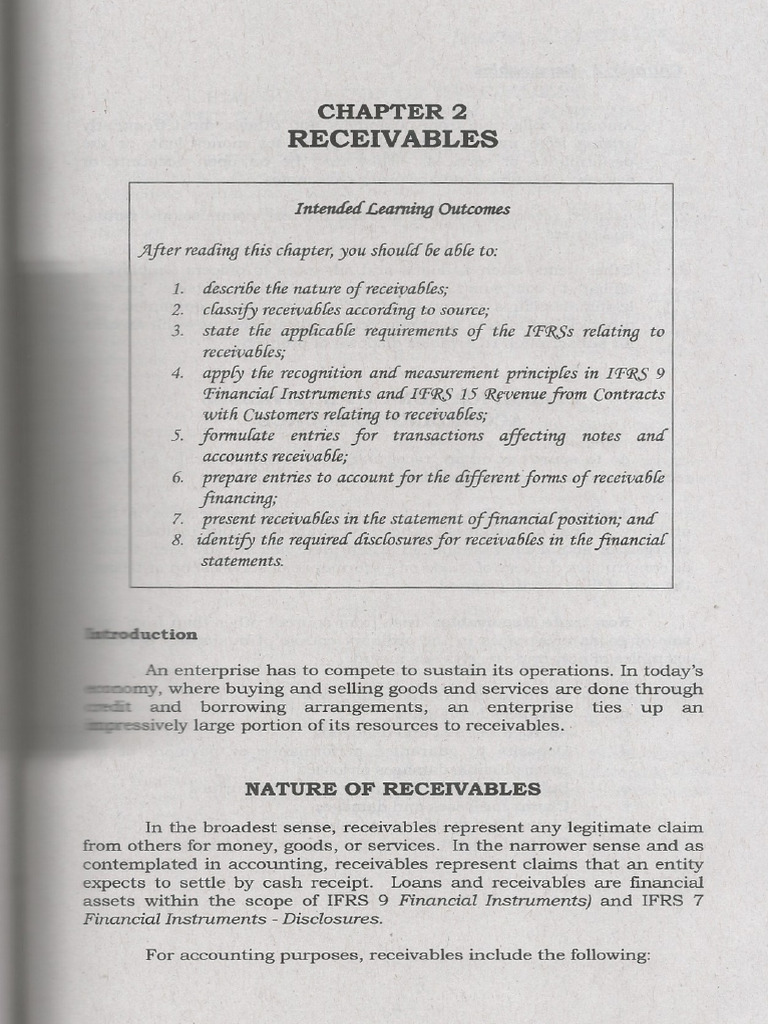 Ia1 - Receivables | PDF