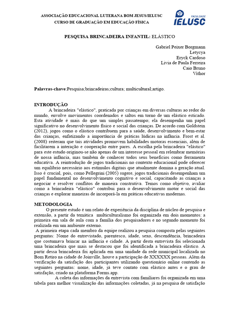 Cópia de MODELO RESUMO EXPANDIDO CIENTÍFICO 2024 | PDF | Sociologia | Física