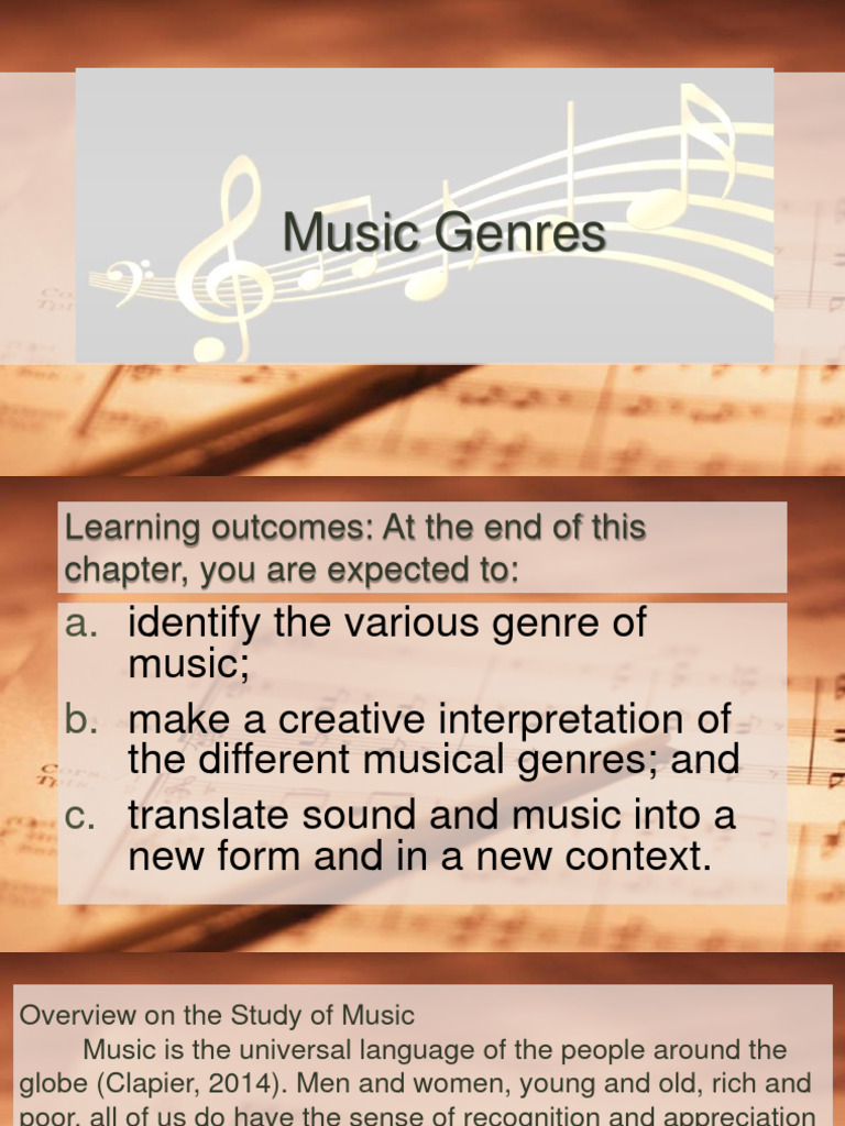 Chapter 7 - Music Genres | PDF | Classical Period (Music) | Concerto