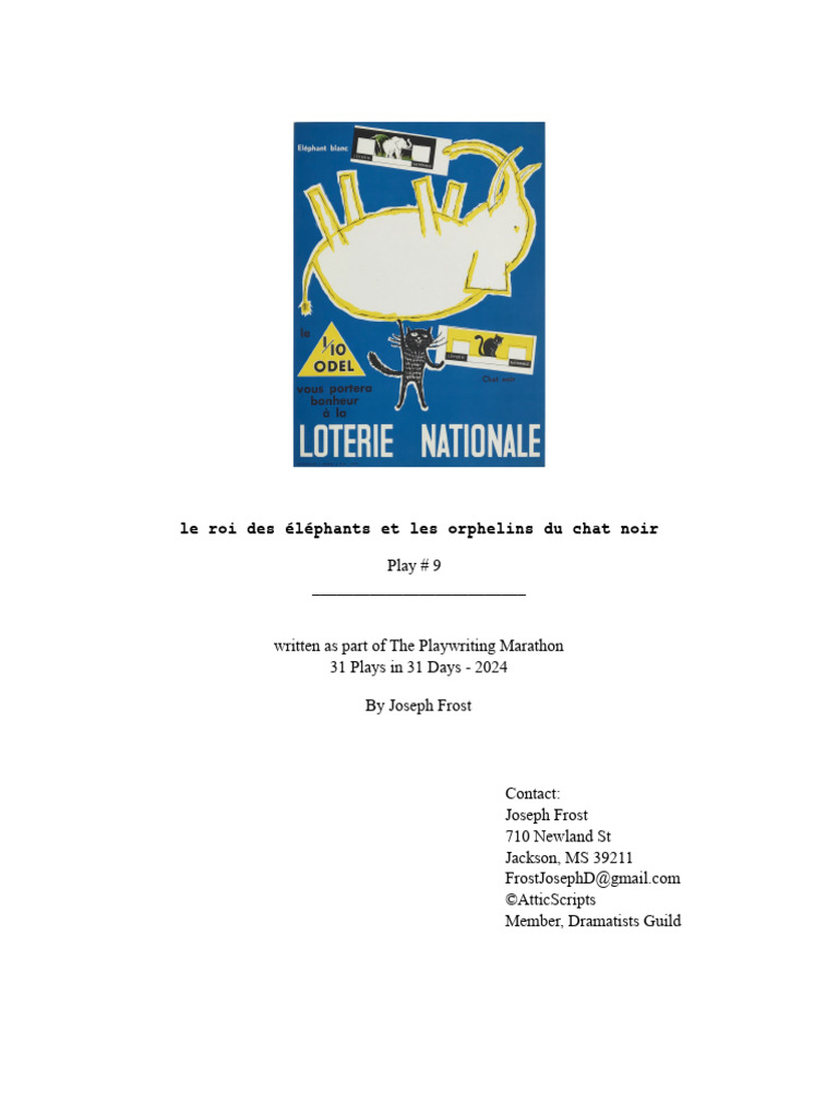 09 le roi des éléphants et les orphelins du chat noir | PDF