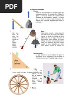 Ejemplos de máquinas simples y compuestas | PDF | Palanca | Tornillo