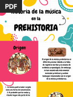 La Música en La Prehistoria | PDF | Rituales | Instrumentos musicales