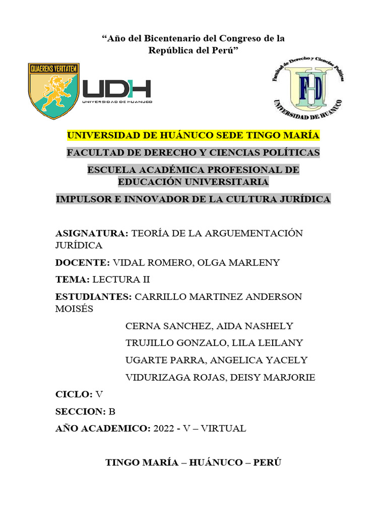 Lógica y Argumentación Jurídica | PDF | Razonamiento deductivo ...