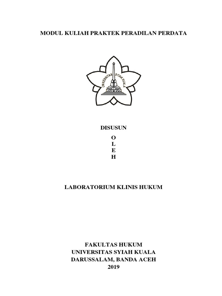 Modul Kuliah Praktek Peradilan Perdata | PDF