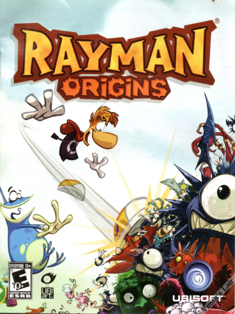 Rayman Origins PS3 Manual Rare | PDF