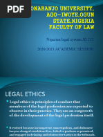 Malawi Law Society Ethics Guide | PDF | Evidence (Law) | Lawyer