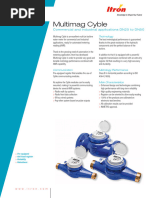 Urban Utilities Water Meter Serial Guide | PDF | Metrology | Hydraulic ...