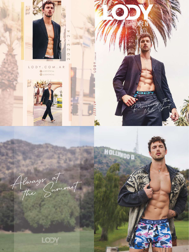 Catalogo Lody Men 2024 - Baja | PDF