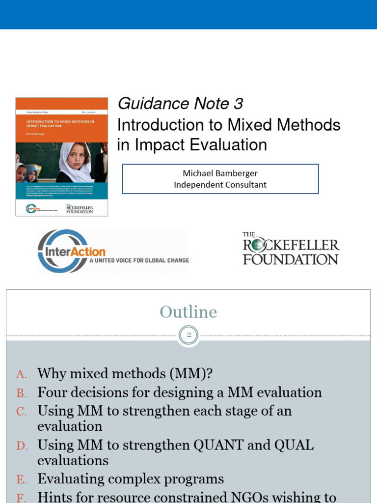 GN3-Michael-Bamberger-Presentation | PDF | Hypothesis | Evaluation