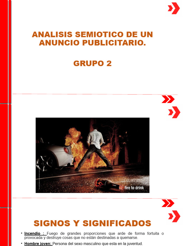 Analisis Semiotico de Un Anuncio Publicitario - (Grupo 2) - 1 | PDF