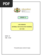 Grade 12 Notes Genetics 2025 | PDF | Dominance (Genetics) | Genotype