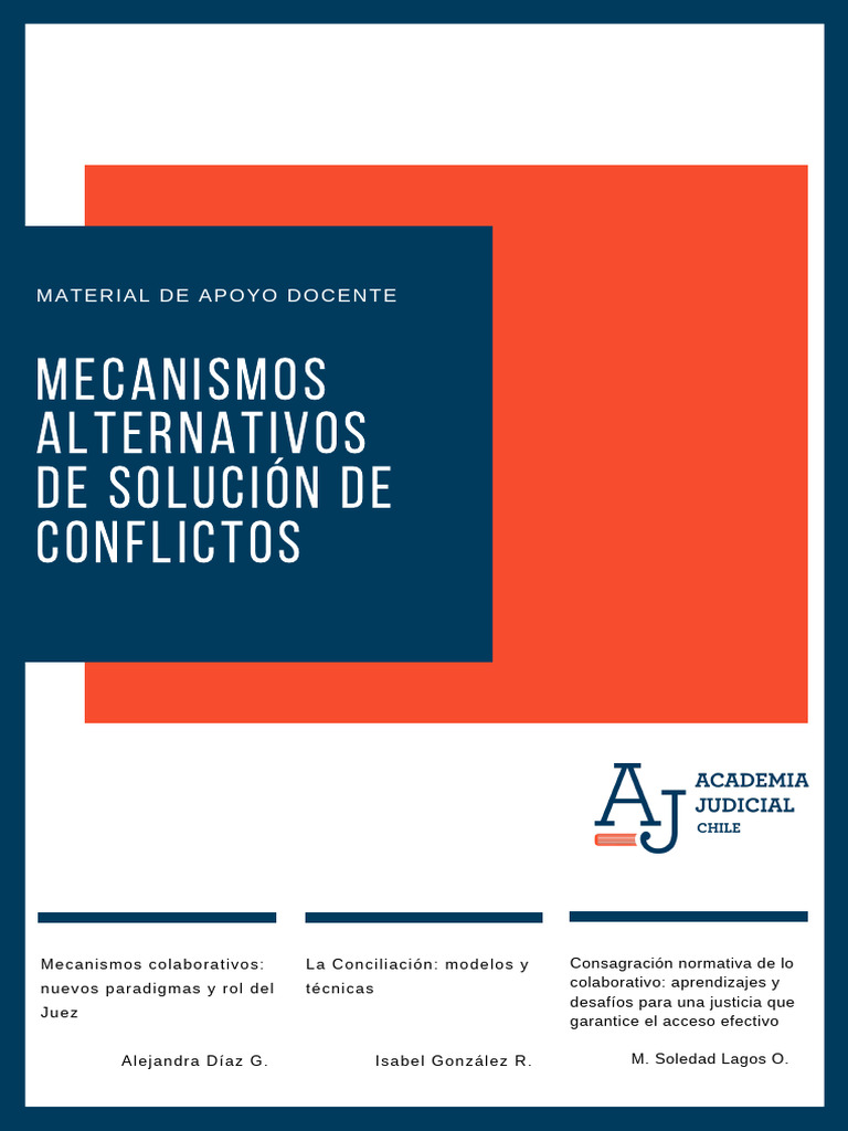 MASC | PDF | Mediación | Justicia