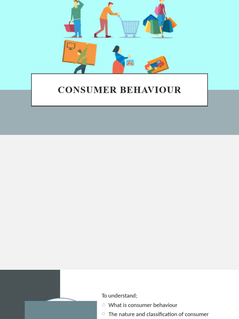 Understanding Consumer Behaviour Insights | PDF | Consumer Behaviour ...
