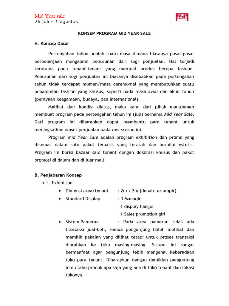 Program Mid Year Sale 2023 | PDF