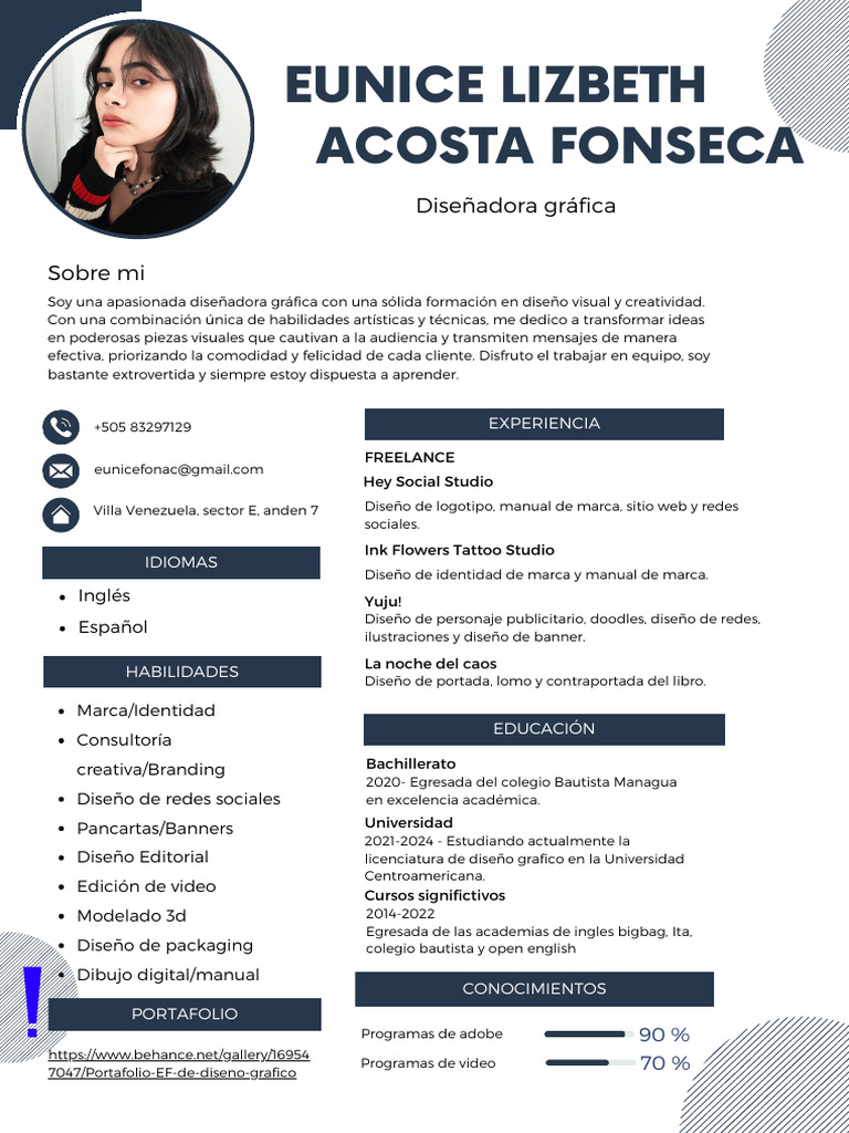 Eunice Fonac, CV-2 | PDF | Diseño gráfico | Diseño