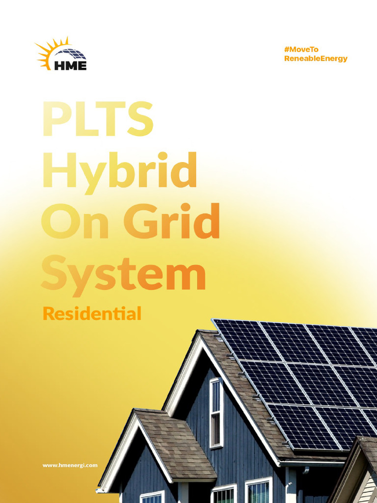 PLTS Hybrid On Grid: Solusi Energi Terpercaya | PDF