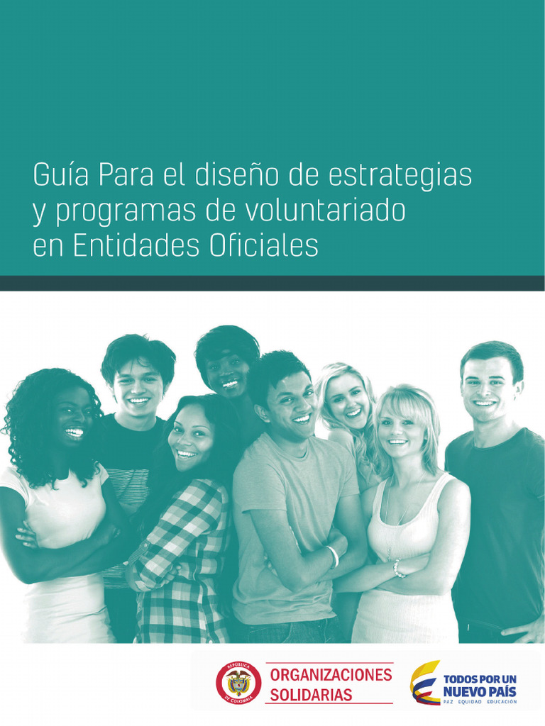 GUÍA PARA EL DISEÑO DE ESTRATEGIAS Y PROGRAMAS DE VOLUNTARIADO EN ...