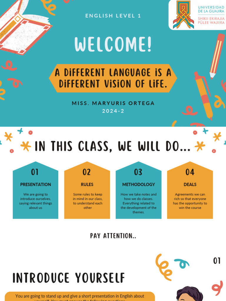 English I - Presentation | PDF | Cognition | Learning