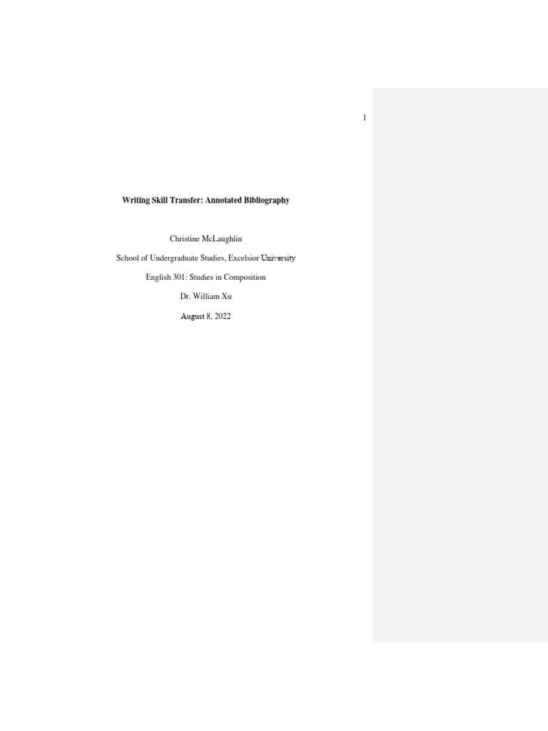 Writing Transfer for Educators | PDF | Curriculum | Learning