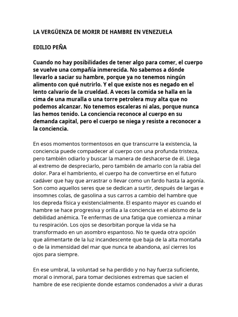 Espectro Edilio Peña | PDF