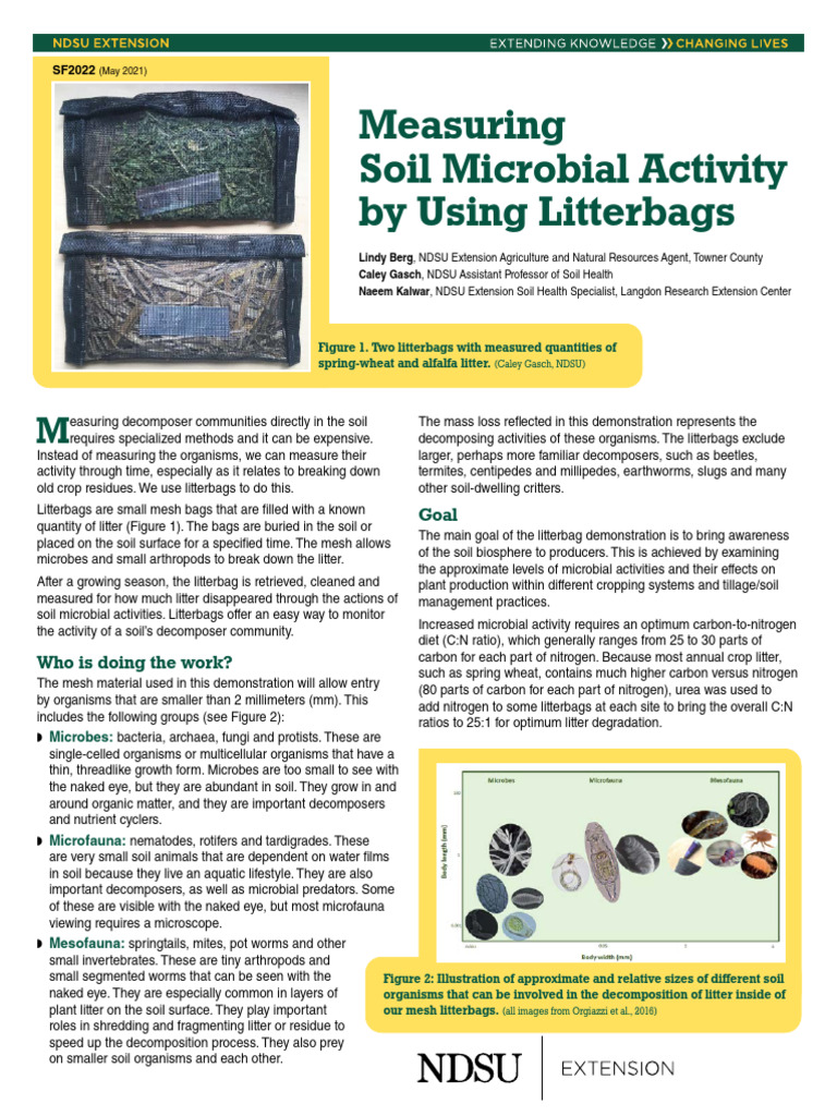 SF 2022 | PDF | Soil | Decomposition