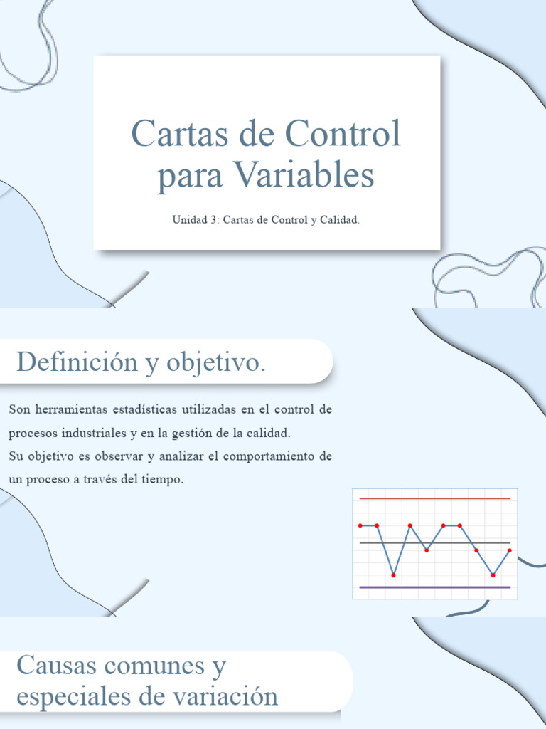 Cartas de Control en Procesos Industriales | PDF | Desviación Estándar